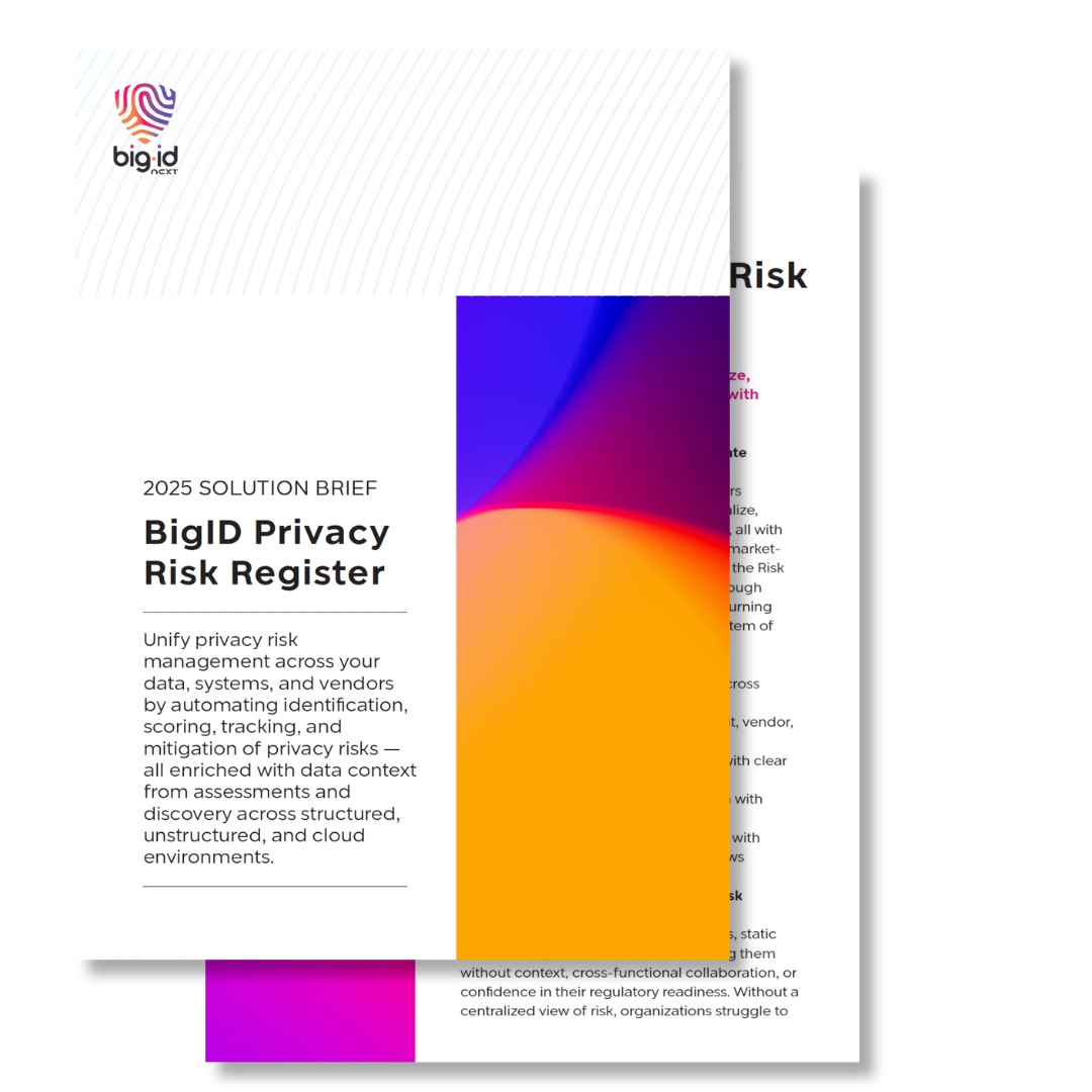 Privacy Risk Register